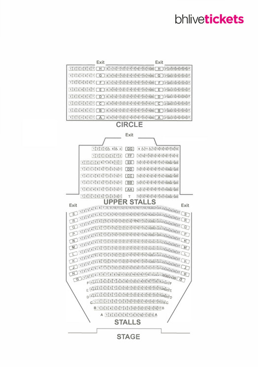 Our Seating Plans | Fairfield Halls | Croydon